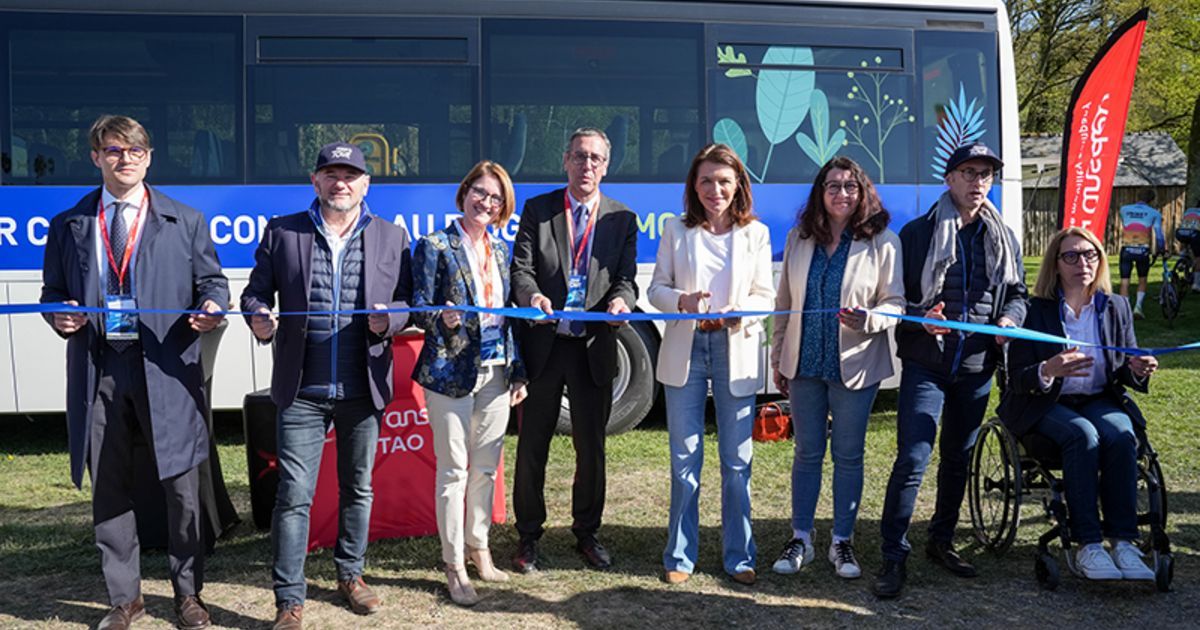 Première en France : un car Aléop rétrofité à motorisation biogaz ...